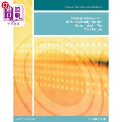 海外直订Strategic Management in the Hospitality Industry 酒店业的战略管理