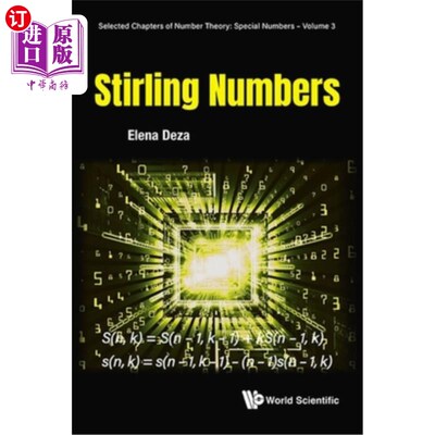 海外直订Stirling Numbers 斯特灵的数字