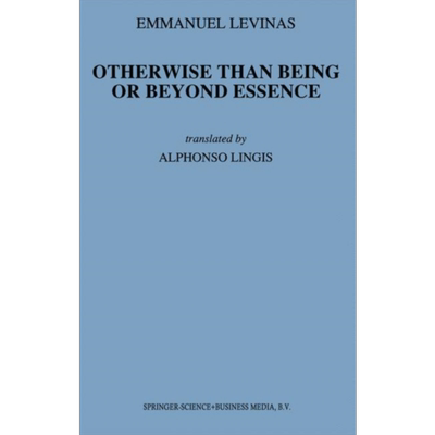 现货 非存在或超越本质 列维纳斯 英文原版 Otherwise Than Being or Beyond Essence Emmanuel Levinas【中商原版】