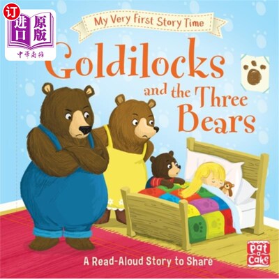 海外直订My Very First Story Time: Goldilocks and the Thr... 我的第一个故事时间:金发姑娘和三只熊