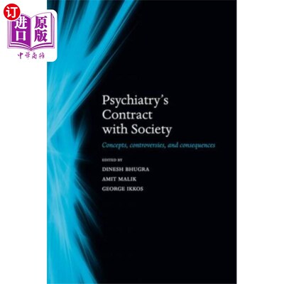 海外直订医药图书Psychiatry's contract with society 精神病学与社会的契约