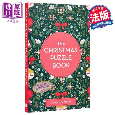预售 圣诞谜题书 英文原版 The Christmas Puzzle Book Gareth Moore 益智游戏【中商原版】