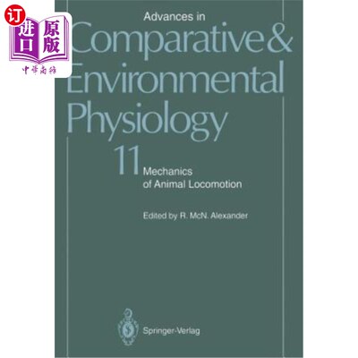 海外直订Mechanics of Animal Locomotion 动物运动力学