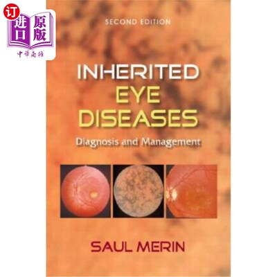 海外直订医药图书Inherited Eye Diseases: Diagnosis and Management 遗传性眼病:诊断和管理