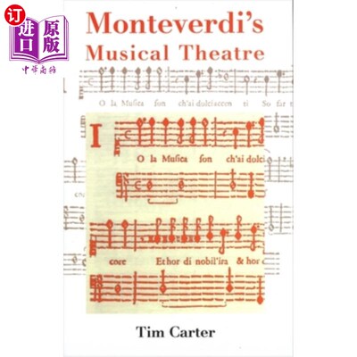 海外直订Monteverdi's Musical Theatre 蒙特威尔第的音乐剧