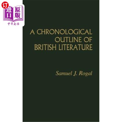 海外直订A Chronological Outline of British Literature 英国文学的年代大纲