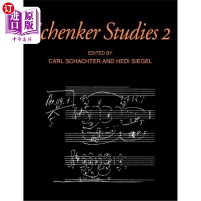 海外直订Schenker Studies 2 申克研究2