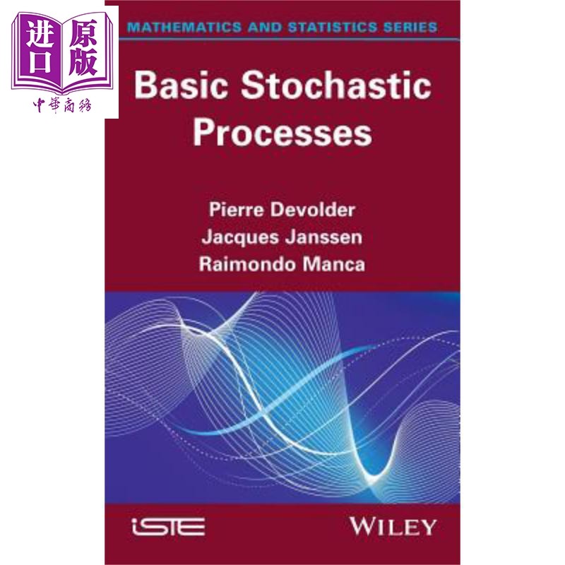 现货基本随机过程 Basic Stochastic Processes英文原版 Pierre Devolder Raimondo Manca ...