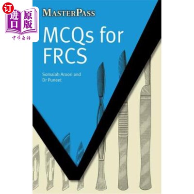 海外直订医药图书McQs for Frcs FRC的MCQ