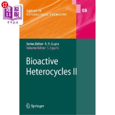 海外直订Bioactive Heterocycles II 具有生物活性的杂环化合物二世