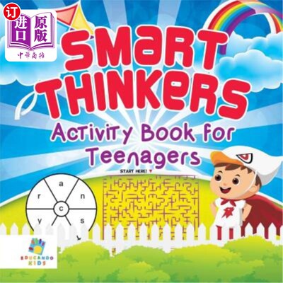 海外直订Smart Thinkers Activity Book for Teenagers 青少年聪明思考者活动手册