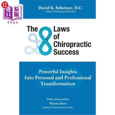 海外直订医药图书The 8 Laws of Chiropractic Success: Powerful Insights Into Personal and Professi 脊骨疗法成功的8条