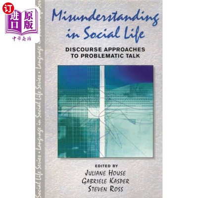 海外直订Misunderstanding in Social Life 社会生活中的误解