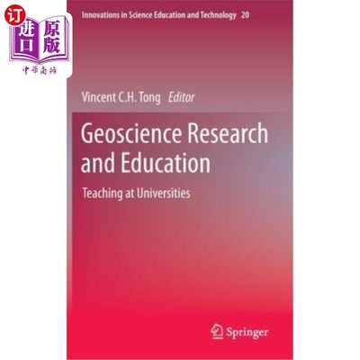 海外直订Geoscience Research and Education: Teaching at Universities 地球科学研究与教育：大学教学