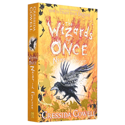 魔镜奇谭 远古魔法师4 英版平装 英文原版 驯龙高手作者 The Wizards of Once #4 : Never and Forever