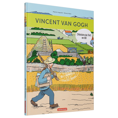 现货 法文版 漫画艺术史 卷4 梵高 Lhistoire de lart en BD Tome 4  Vincent Van Gogh 法文原版 Marion Augustin 【中商原版】