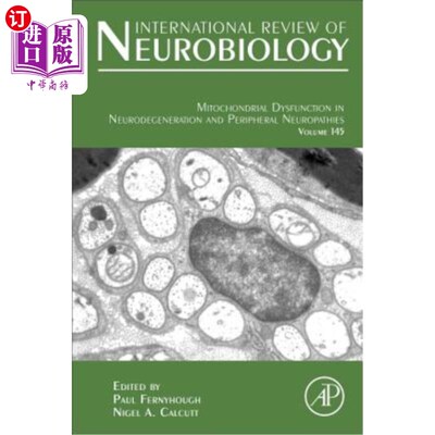 海外直订医药图书Mitochondrial Neuropathies: Volume 145 线粒体神经病:第145卷