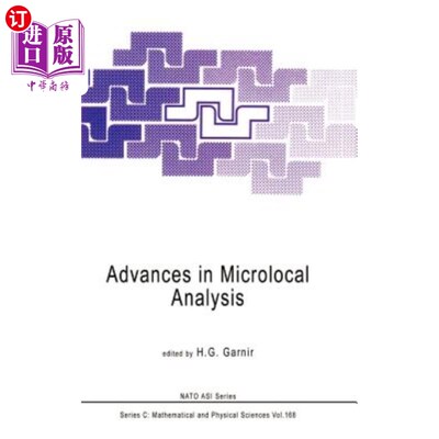 海外直订Advances in Microlocal Analysis 微局部分析的研究进展