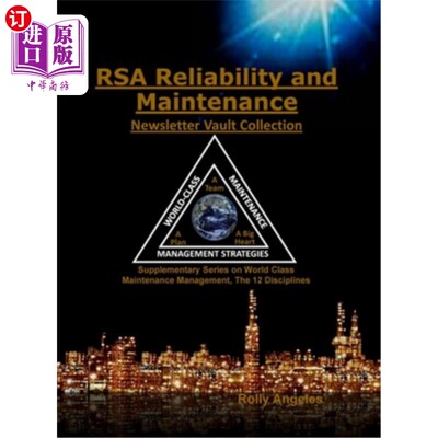 海外直订RSA Reliability and Maintenance Newsletter Vault Collection: Supplementary Serie RSA可靠性和维护通讯储库集