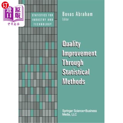 海外直订Quality Improvement Through Statistical Methods 通过统计方法提高质量