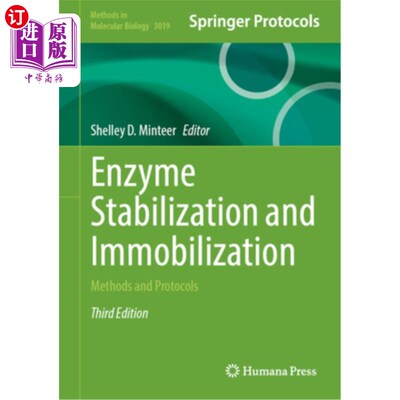 海外直订Enzyme Stabilization and Immobilization: Methods and Protocols 酶稳定和固定化：方法和方案