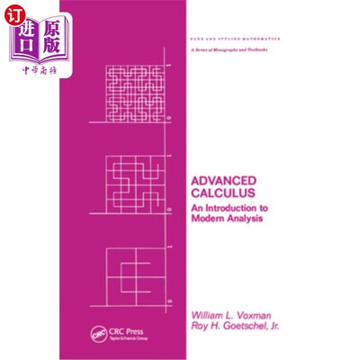 海外直订Advanced Calculus: An Introduction to Modern Analysis 高等微积分：现代分析导论