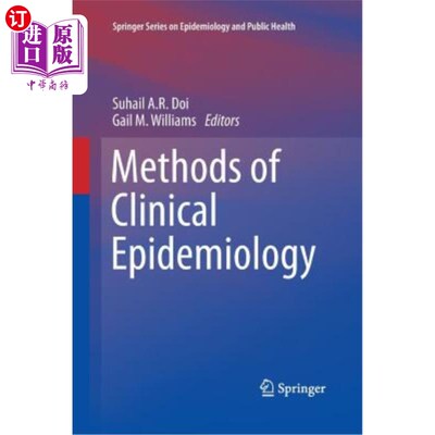 海外直订医药图书Methods of Clinical Epidemiology 临床流行病学方法