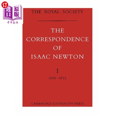 海外直订The Correspondence of Isaac Newton 牛顿的对应
