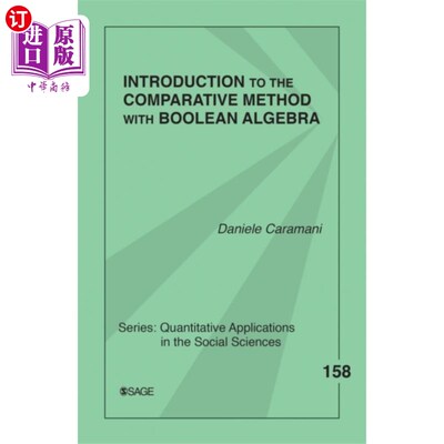 海外直订Introduction to the Comparative Method With Bool... 布尔代数比较法导论