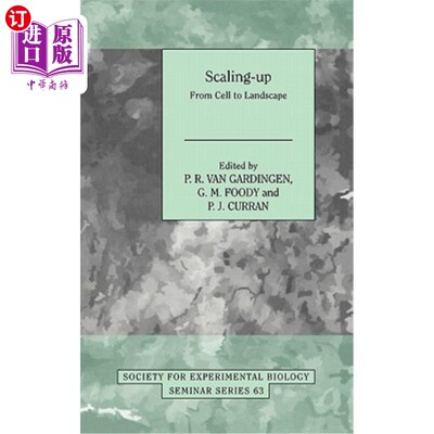 海外直订Scaling-Up: From Cell to Landscape 放大：从单元到景观