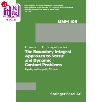 海外直订The Boundary Integral Approach to Static and Dynamic Contact Problems: Equality  静态和动态接触问题的边界积