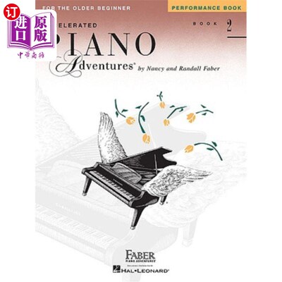 海外直订Accelerated Piano Adventures for the Older Beginner 为初学者钢琴冒险