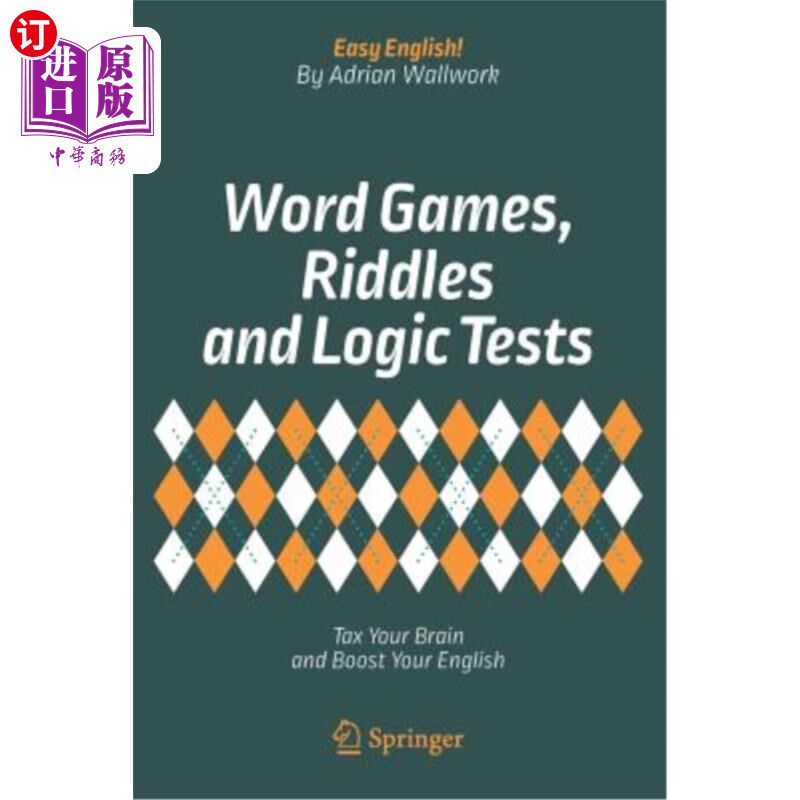 海外直订Word Games, Riddles and Logic Tests: Tax Your Brain and Boost Your ...