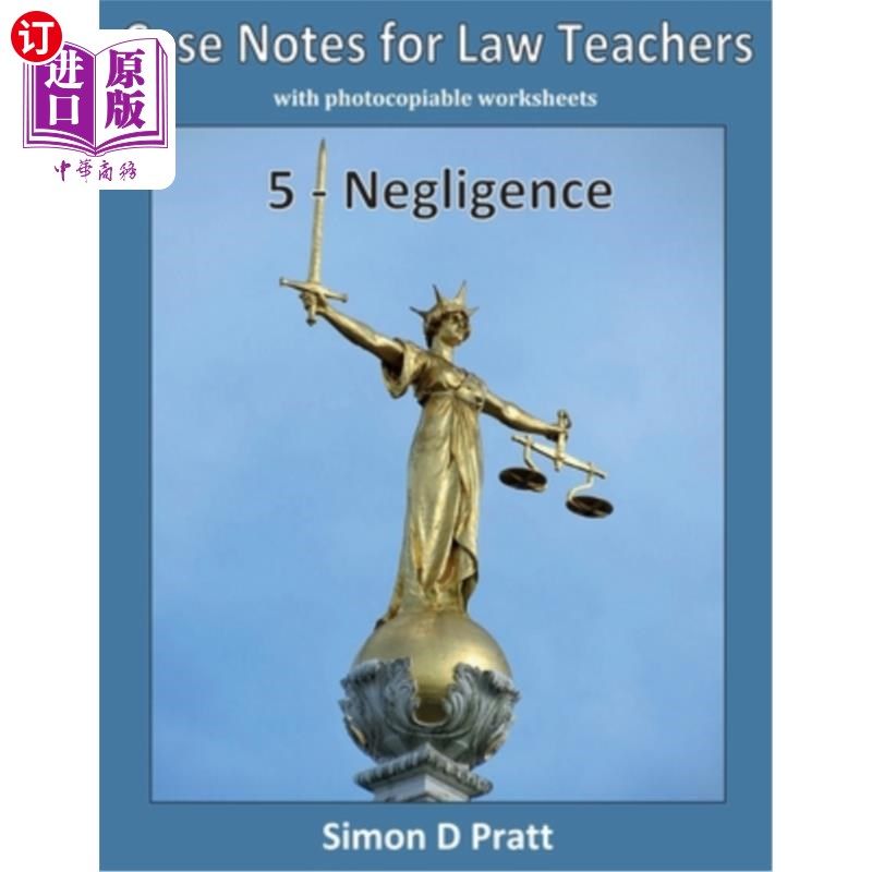 海外直订Case Notes for Law Teachers: Negligence法律教师案例说明：疏忽_虎窝淘