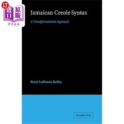 海外直订Jamaican Creole Syntax 牙买加克里奥尔语语法
