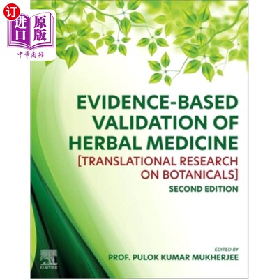 海外直订医药图书Evidence-Based Validation of Herbal Medicine: Translational Research on Botanica 草药的循证验证:植