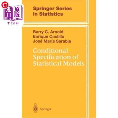 海外直订Conditional Specification of Statistical Models 统计模型的条件说明