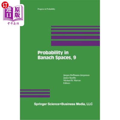 海外直订Probability in Banach Spaces, 9 Banach空间中的概率，9