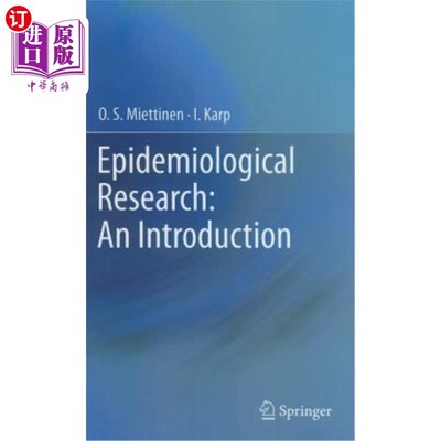 海外直订医药图书Epidemiological Research: An Introduction 流行病学研究：导论