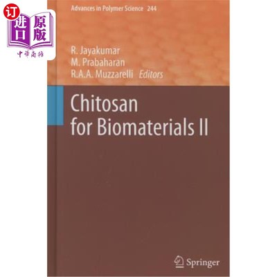 海外直订医药图书Chitosan for Biomaterials II 生物材料用壳聚糖2