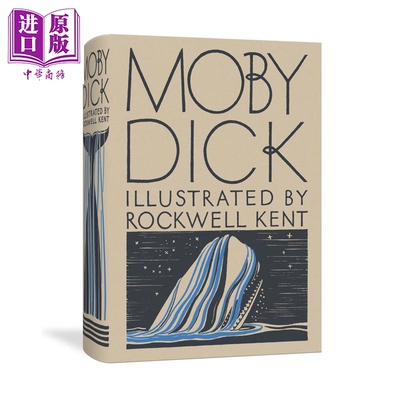 预售 白鲸记 复刻豪华版 英文原版 Moby Dick Deluxe Facsimile Edition or The Whale Herman Melville【中商原版】