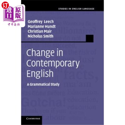 海外直订Change in Contemporary English: A Grammatical Study 当代英语的变化:语法研究