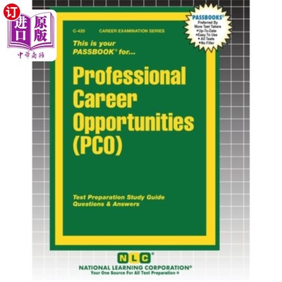 海外直订Professional Career Opportunities (PCO) 职业发展机会（PCO）