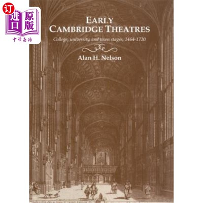 海外直订Early Cambridge Theatres 早期剑桥剧院