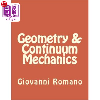 海外直订Geometry & Continuum Mechanics 几何与连续介质力学