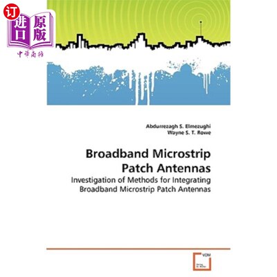 海外直订Broadband Microstrip Patch Antennas 宽带微带贴片天线