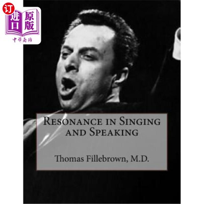 海外直订Resonance in Singing and Speaking 唱与说的共鸣