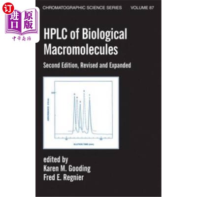 海外直订医药图书HPLC of Biological Macro- Molecules, Revised and Expanded 生物大分子的高效液相色谱法，修订和扩充