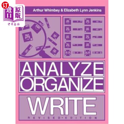 海外直订Analyze Organize Write Revised Ed. 分析、组织、写作、修改、修改。