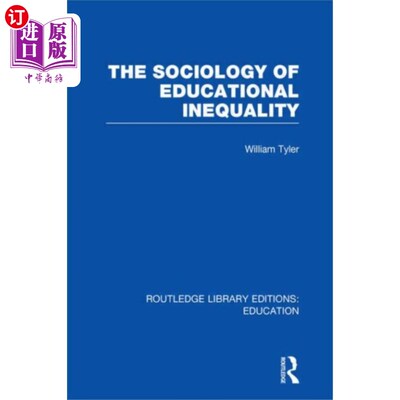 海外直订Sociology of Educational Inequality (RLE Edu L) 教育不平等社会学(英)
